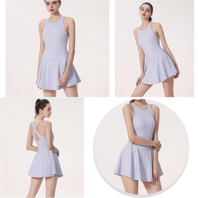B-ACTIVE FITNESS DRESS WITH SHORTS – B ANN'S BOUTIQUE, LLC