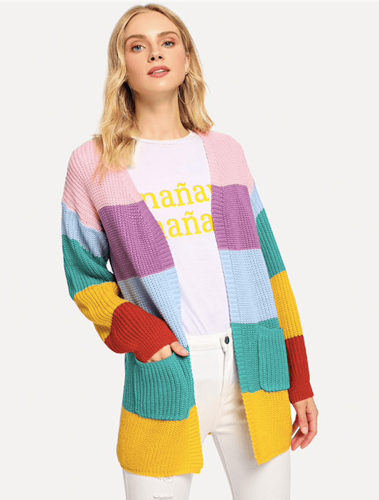 IT’S A COLORFUL WORLD CARDIGAN – B ANN'S BOUTIQUE, LLC