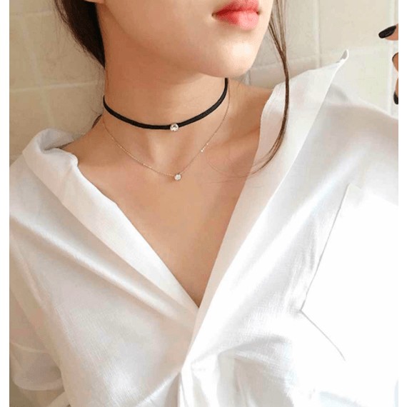 NAUGHTY & NICE CHOKER SET – B ANN'S BOUTIQUE, LLC